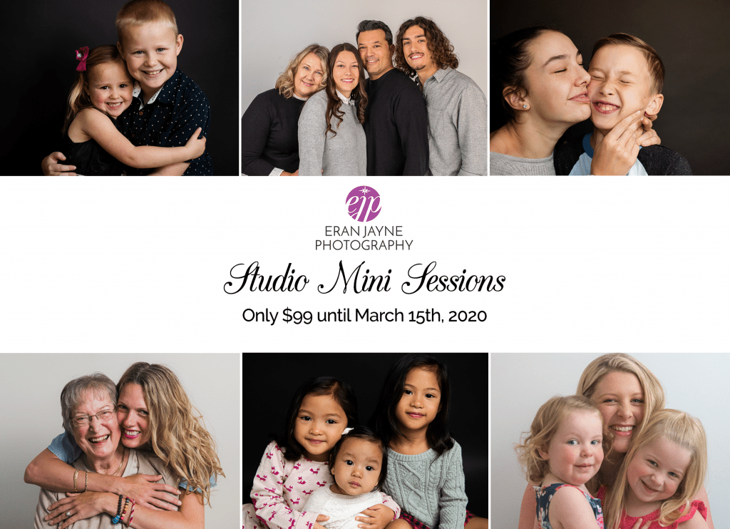 $99 Studio Mini Sessions! | Tsawwassen Photographer ⋆ eran jayne ...